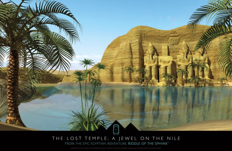 Lost Temple Poster - Old World Studios